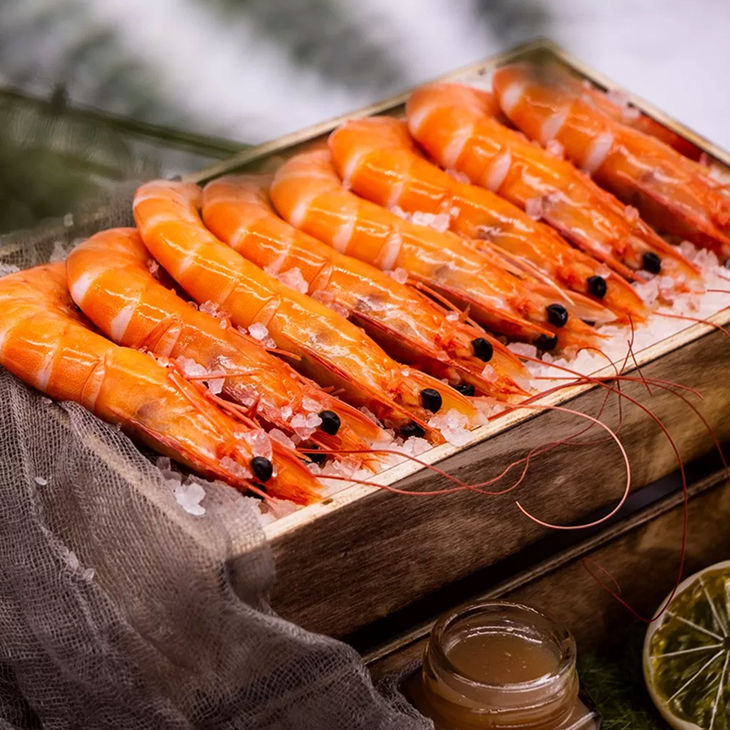 Crevettes Grises Cuites Entieres - ANSA FOOD